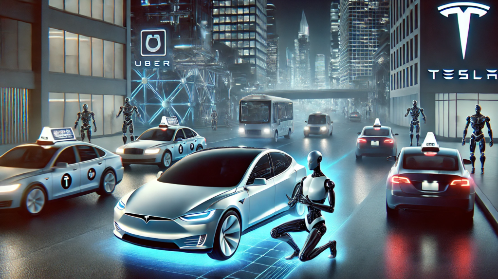 Tesla's "We, Robot" Event Shakes Markets: Uber Surges 10%, Tesla Sinks ...